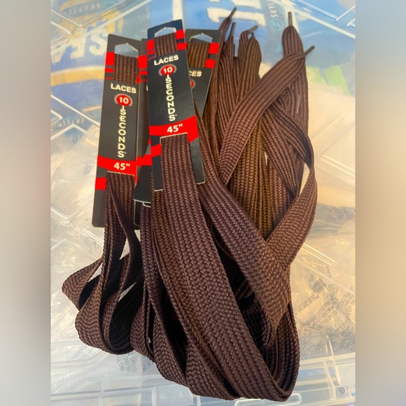 Accessories | Fat Laces Chocolate Brown 45 Inch New Set Of 5 | Poshmark